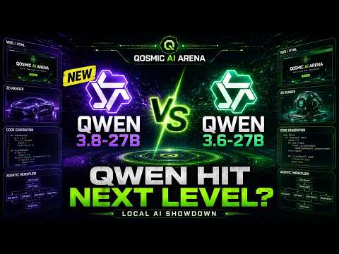 Qwen3.8-27B vs Qwen3.6-27B – Local AI Reached Next Level