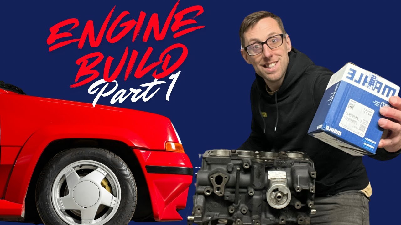 RENAULT 5 GT TURBO - Engine Rebuild 1 - Pistons & Crankshaft - YouTube