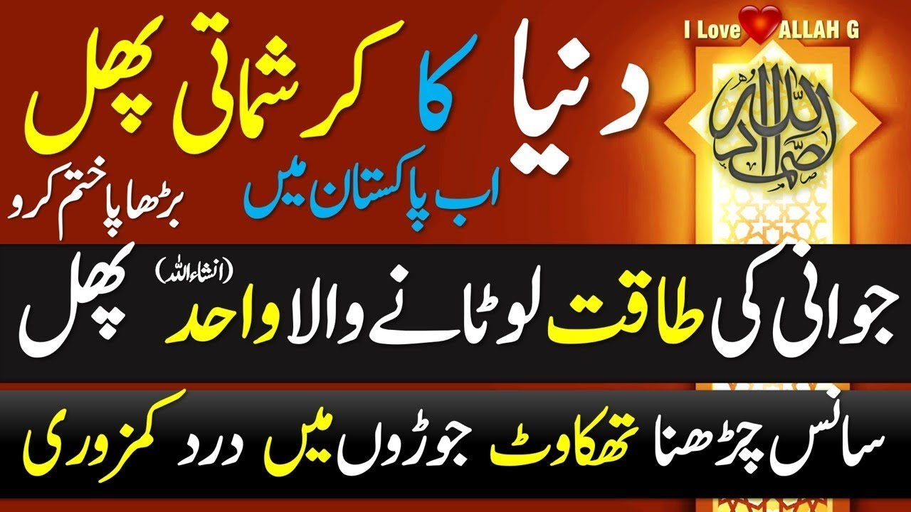 World's Most Powerful Fruit | Safarjal | Quince | Behi | Taqat Se ...