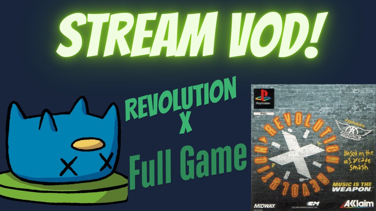 Revolution X (ps1) Full Playthrough - YouTube