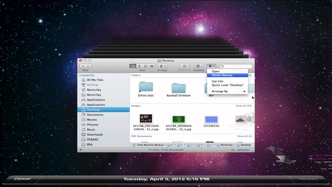 How to Delete a Time Machine Backup - YouTube