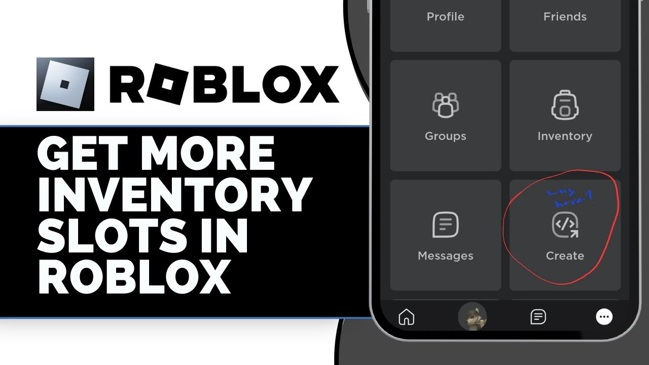 How To Get More Inventory Slots In Roblox Mobile (2025 Guide) - YouTube