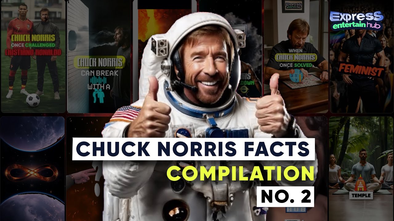 Chuck Norris Facts Compilation No.2 🔥💯 #chucknorrisjokes - YouTube