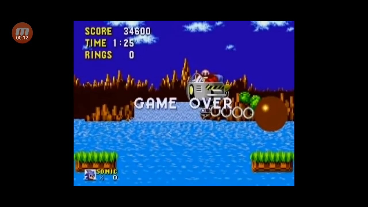 Sonic the Hedgehog 1 Game Over in Reverse - YouTube