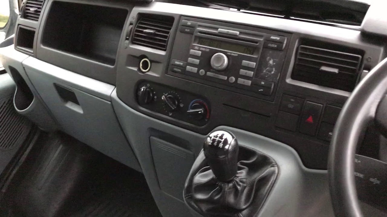 Ford Transit Mk7 LWB High Top 2007 210k - Van Sales - YouTube