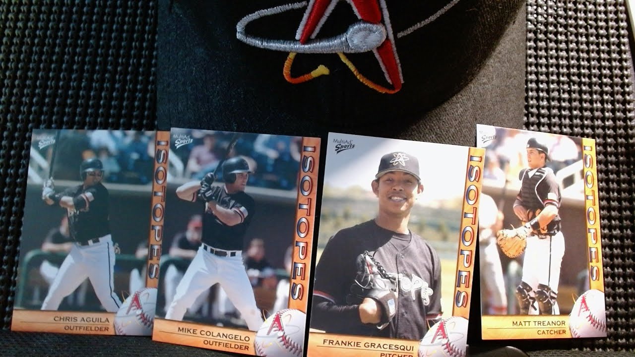 Minor League Monday, Albuquerque Isotopes 2004 team set, 2nd season ...