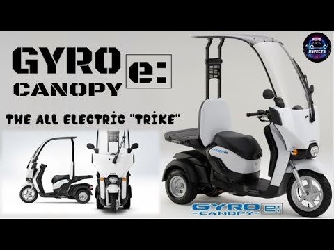 Honda Gyro Canopy:e All Electric Trike Launched in Japan |Gyro Canopy Electric Variant ...