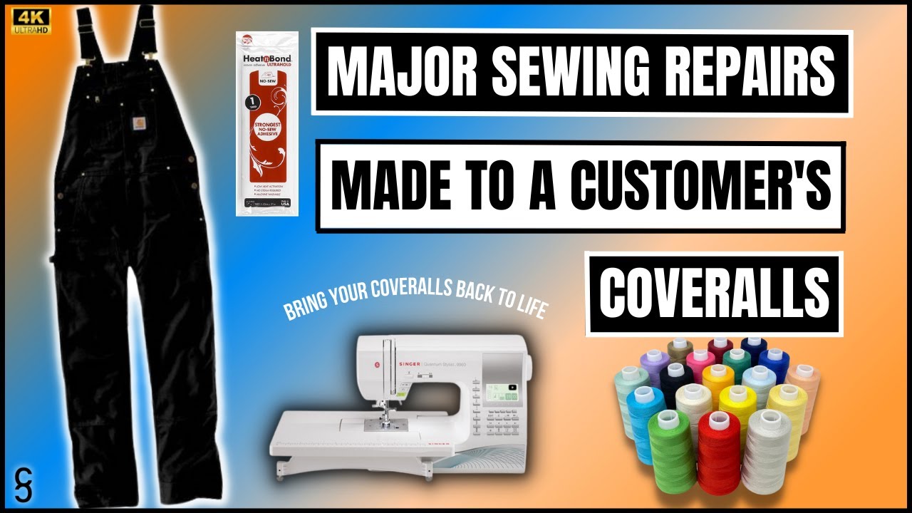 MAJOR COVERALL REPAIR FOR A CUSTOMER - YouTube