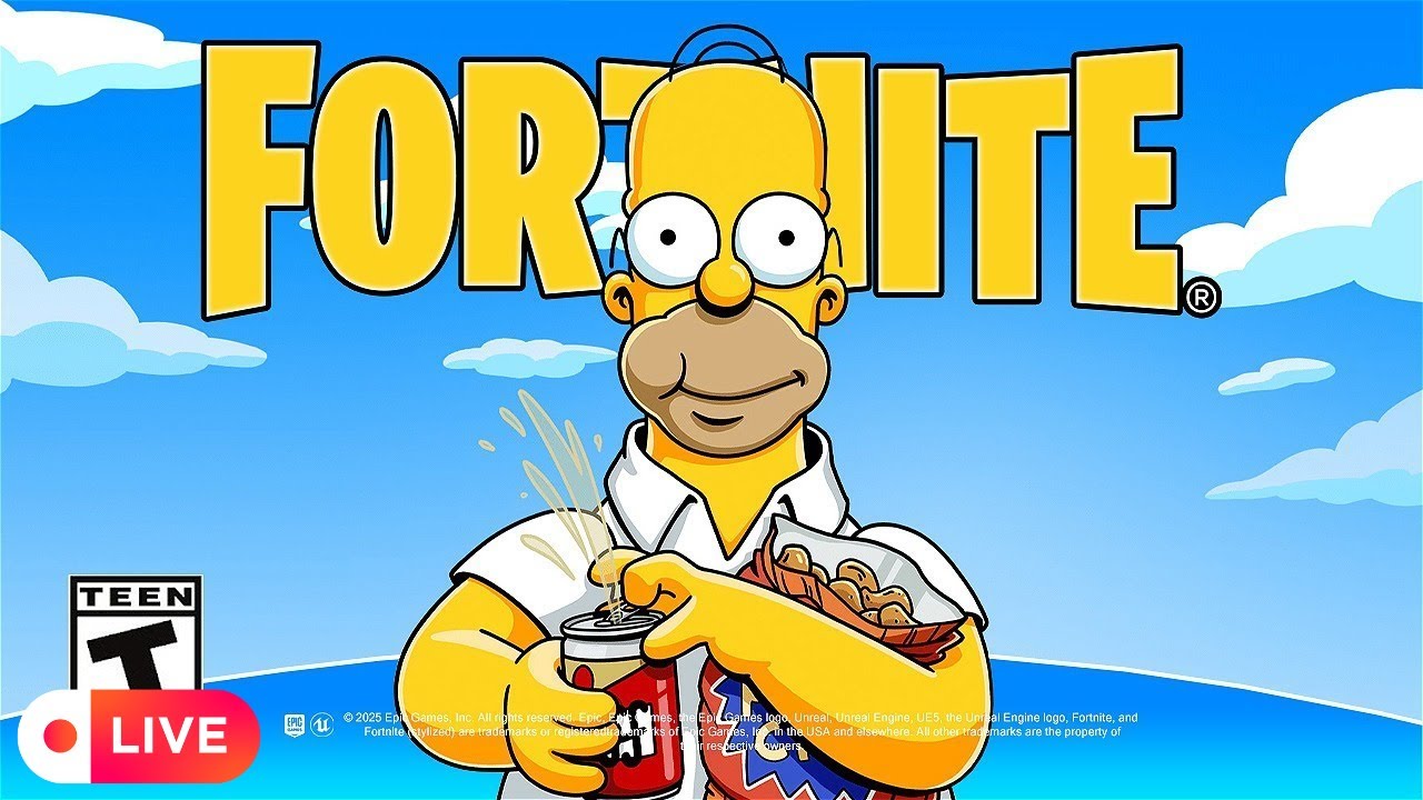 Fortnite Simpson Season Vibing on Reload - YouTube