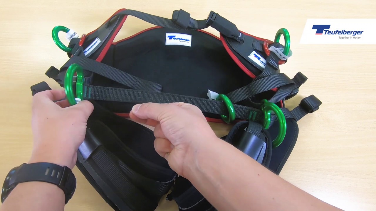 How to replace a stitched with a webbing bridge on a Teufelberger ...