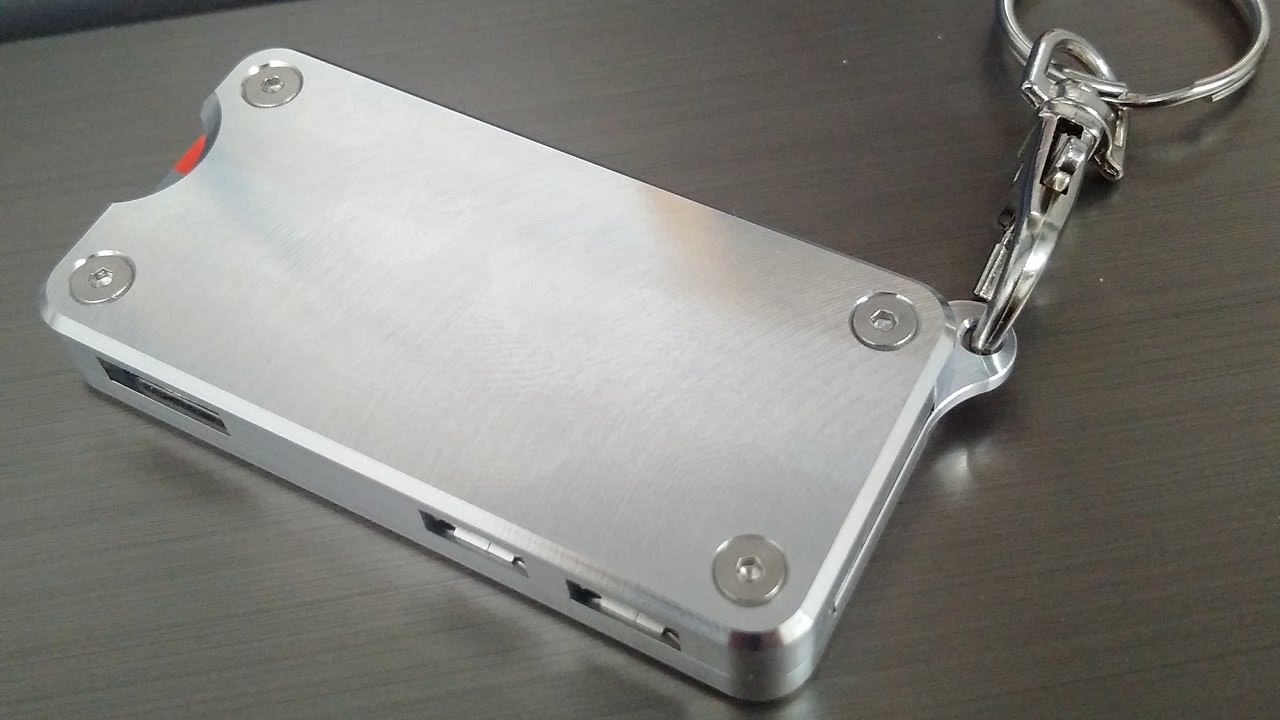 Pi Zero Ali Keychain - YouTube