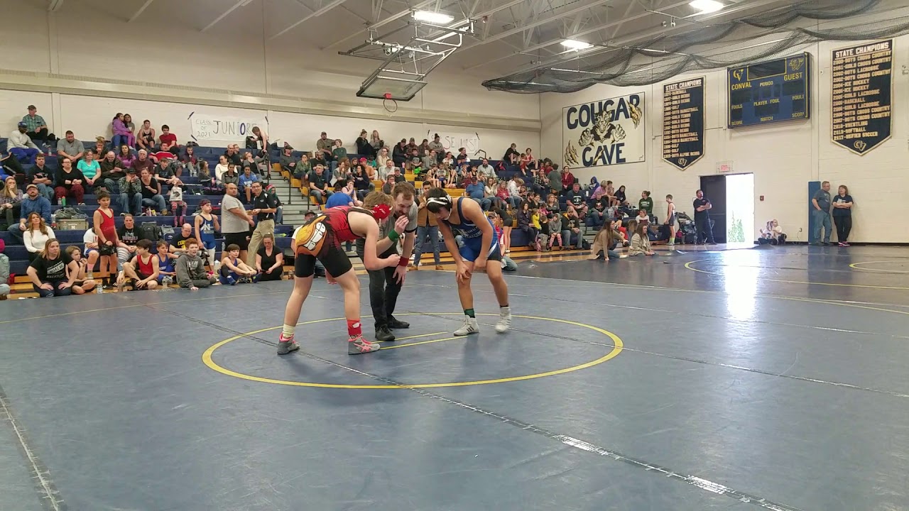 Alex wrestling conval championship match - YouTube