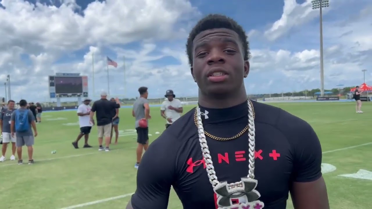 The #1 running back of the 2024 class Jerrick Gibson shares thoughts on ...