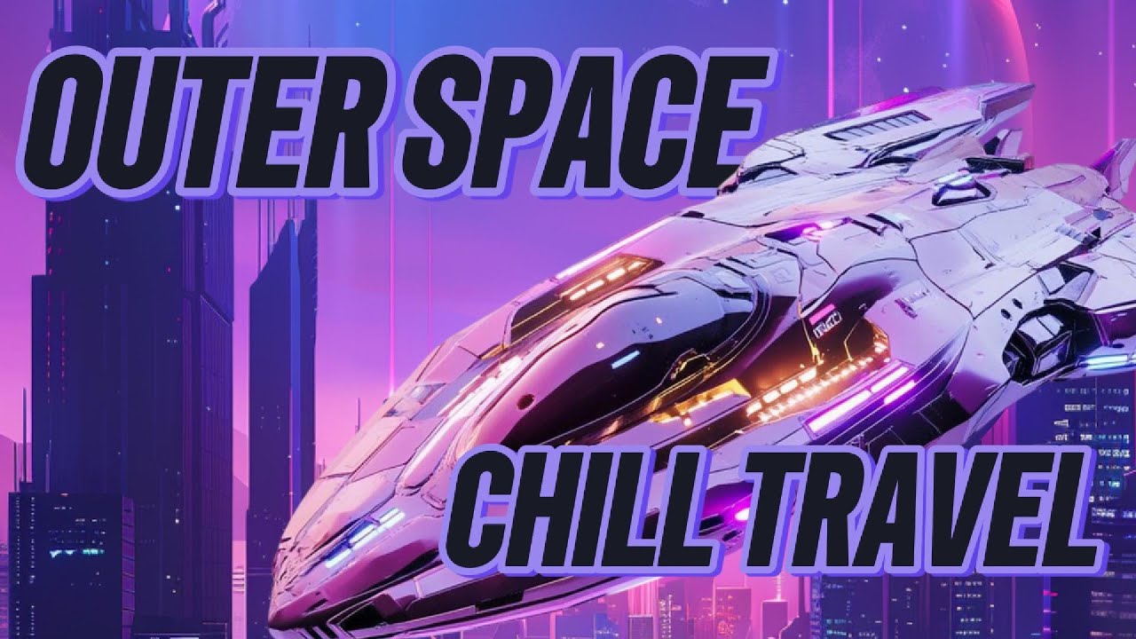 ChillCubicle OutterSpace l Space Travel Sounds l LoFi Techno Music l ...