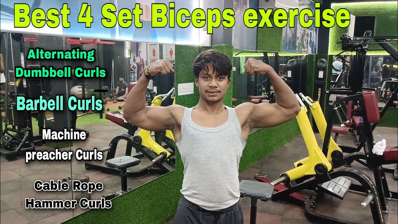 What 4 bicep😱 exercise💪 do you need ? | AJ Ajay fitness👍 - YouTube