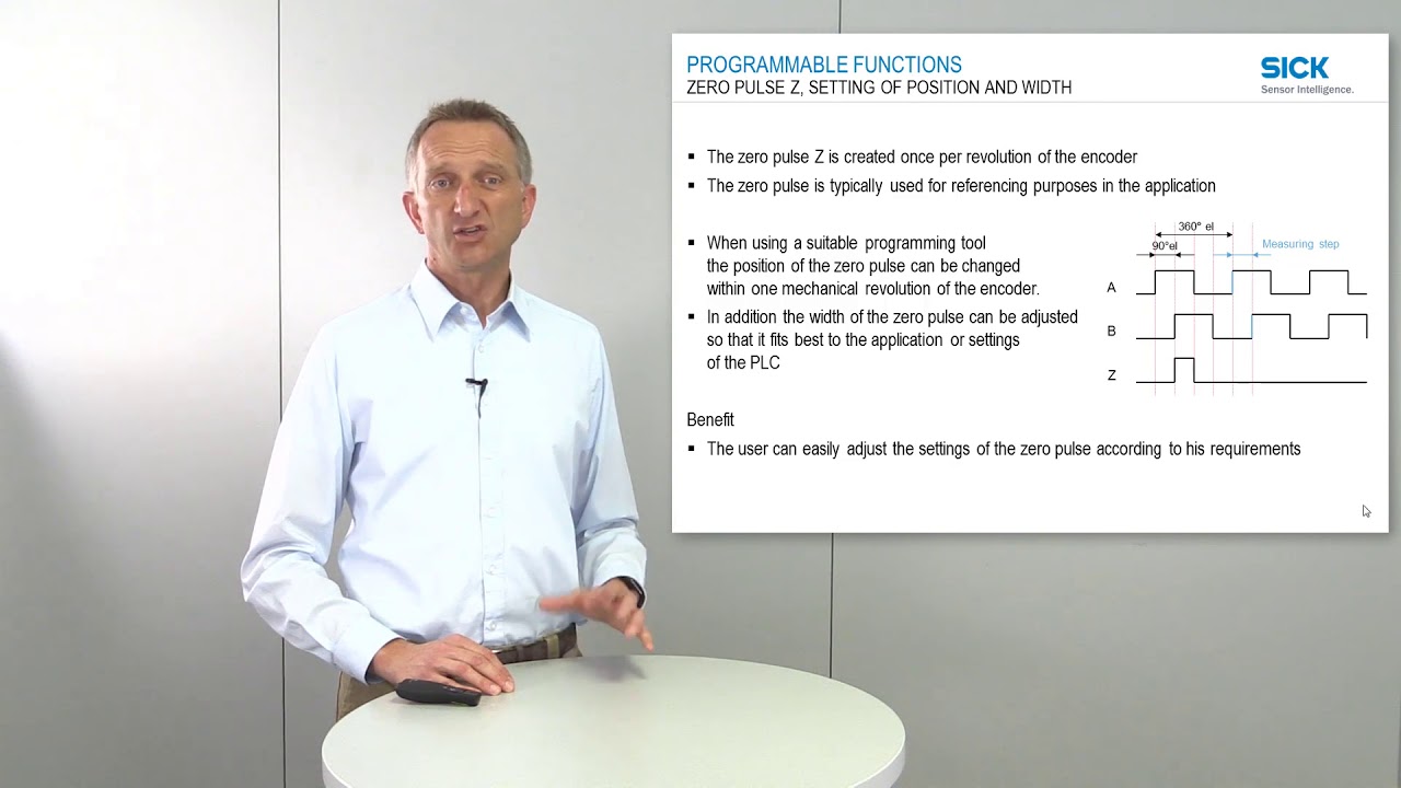 Additional Encoder Functions Part 4 14 Zero pulse setting SICK AG - YouTube
