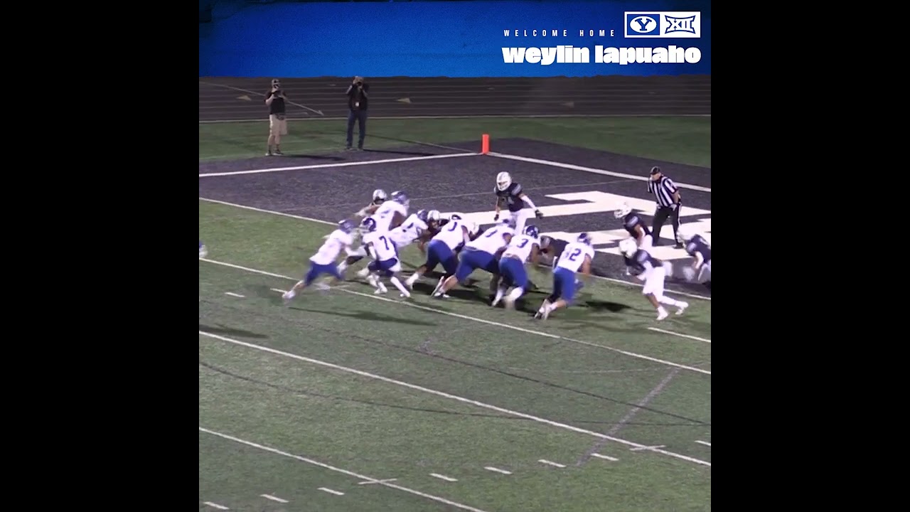 Weylin Lapuaho joins BYU Football - YouTube