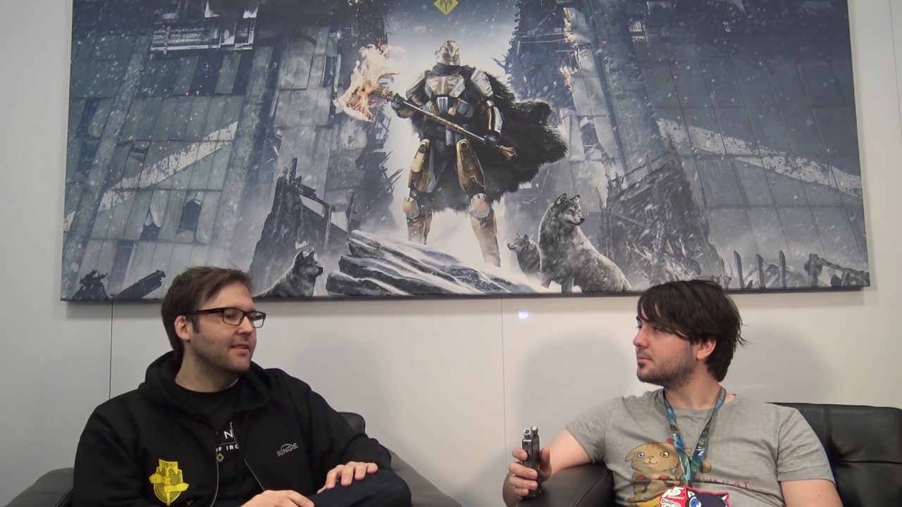 Destiny: Rise of Iron E3 Interview with Chris Barrett - YouTube