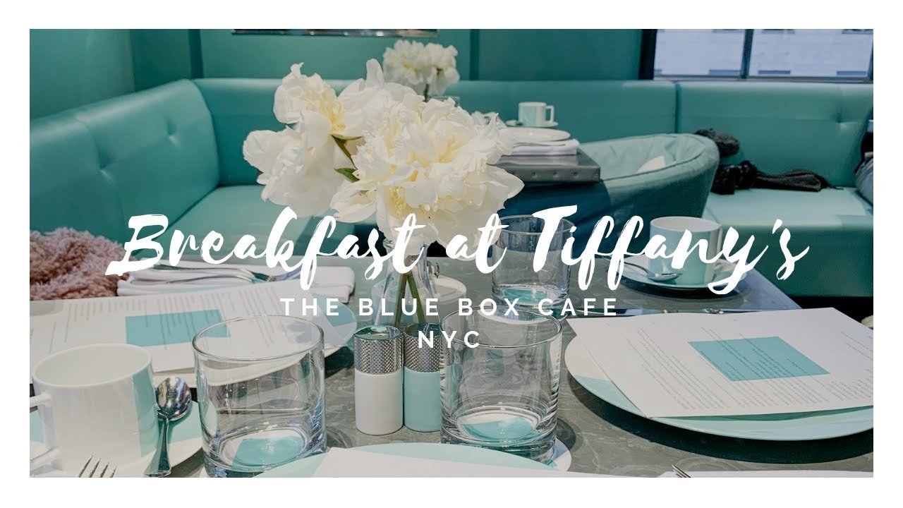 Breakfast at Tiffany's at The Blue Box Cafe - YouTube