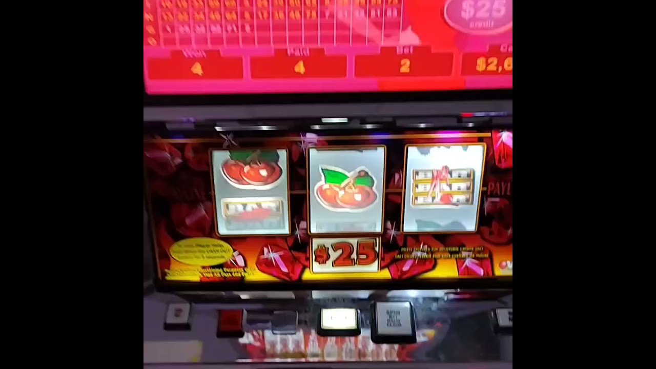Huge VGT Slots Red Screen $40,000 Jackpot Handpay on $25 Red Ruby ...