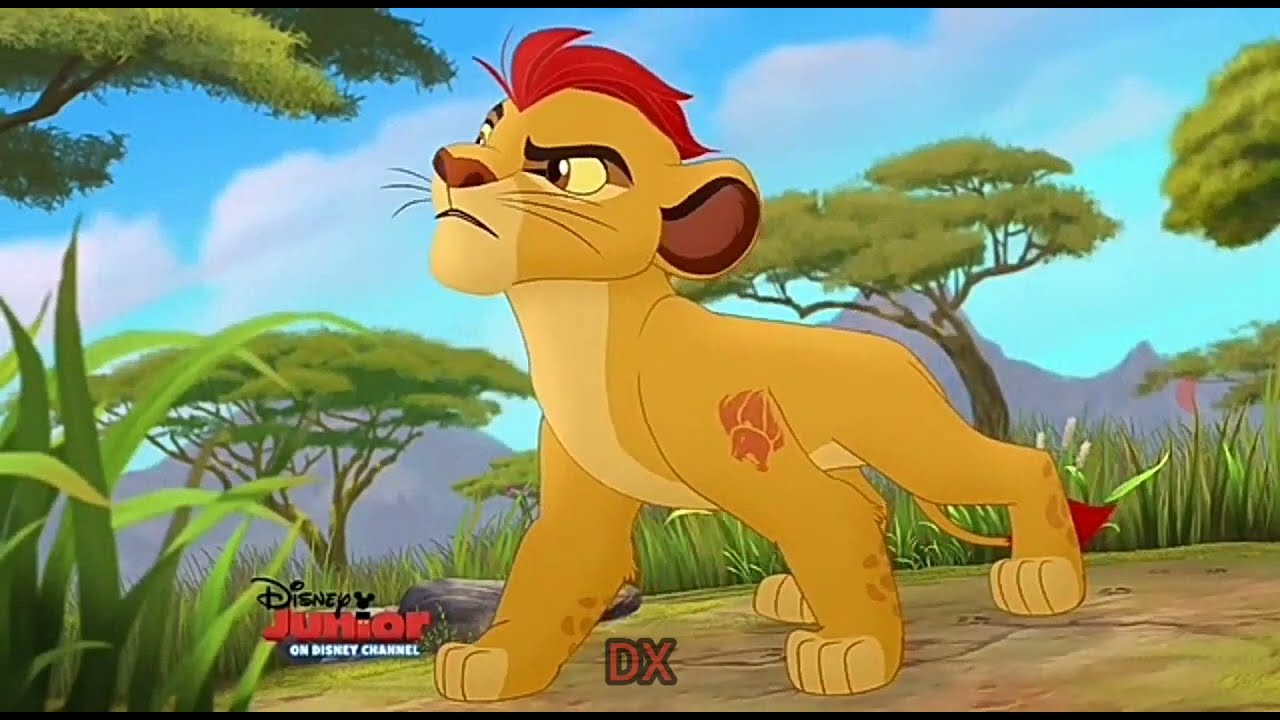 Kion catches Fuli- The Lion Guard - YouTube