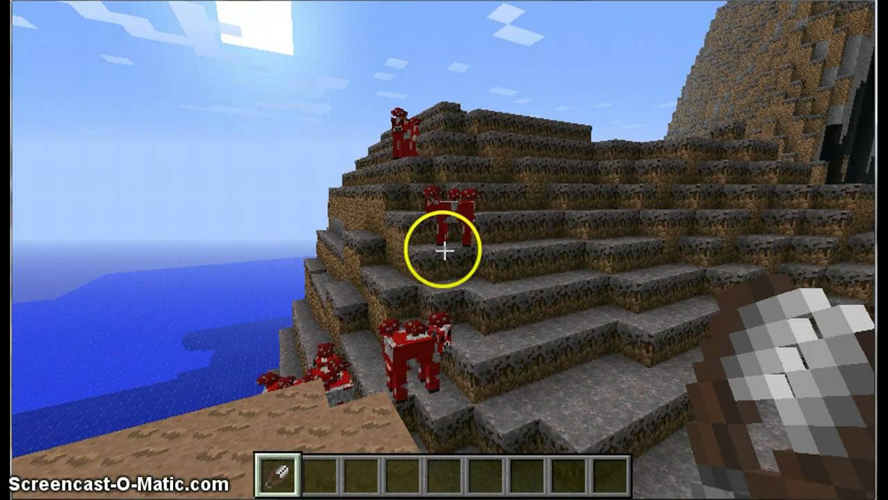 Minecraft: Seed Code For Mushroom Biome! - YouTube