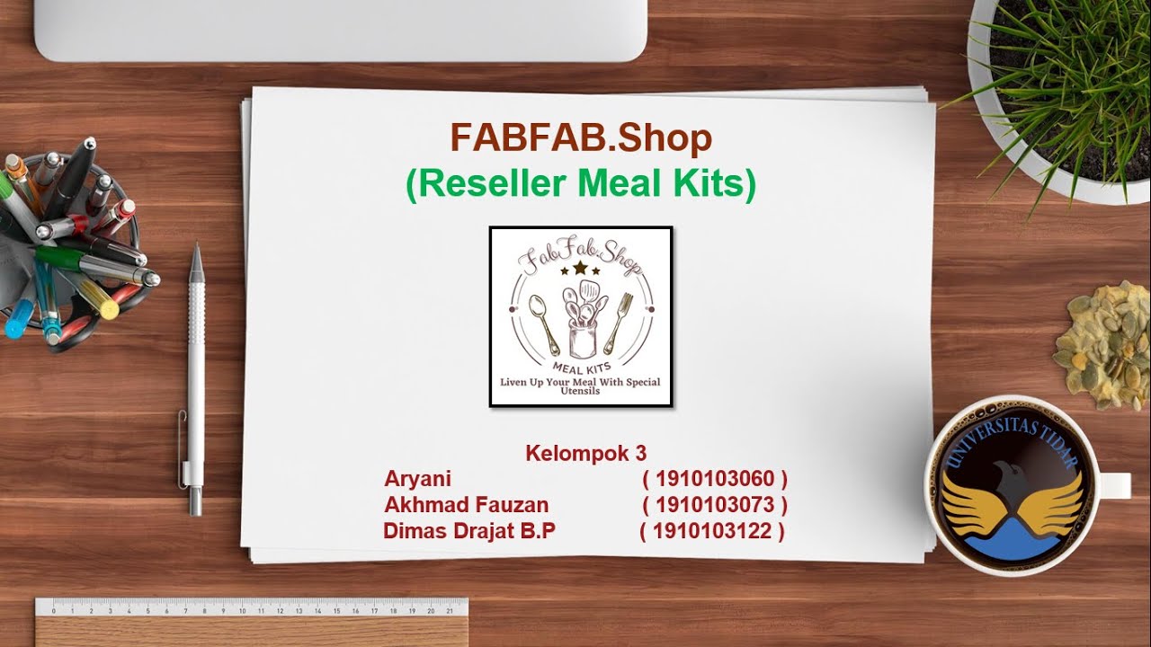 FabFab.Shop || Laporan Akhir || Kelompok 3 K2 - YouTube