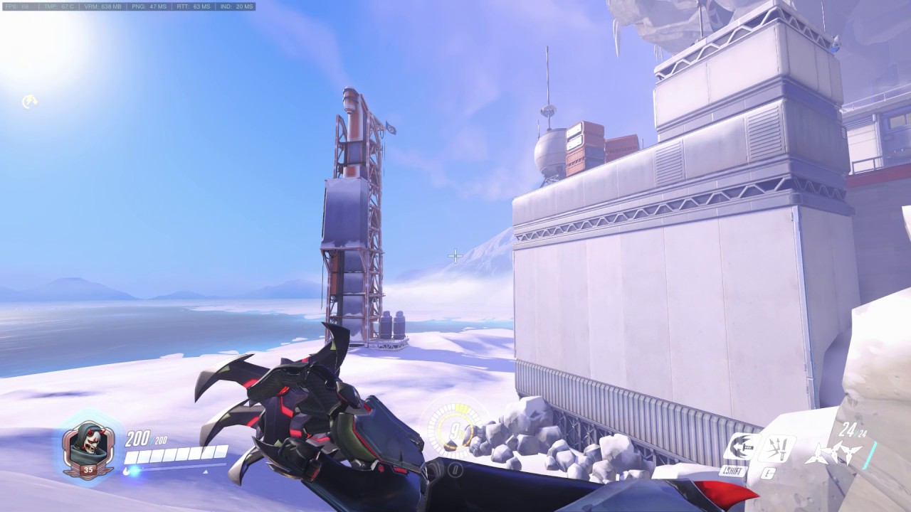 Overwatch: 2 Secret Spots in the Practice Range - YouTube