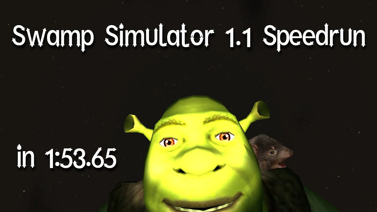 former wr Swamp Simulator 1.1 in 1:53.65 - YouTube