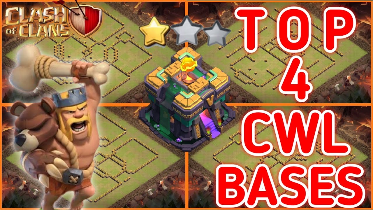 Th14 New War Bases | New Cwl Bases September Season | Anti 2 Star Bases ...
