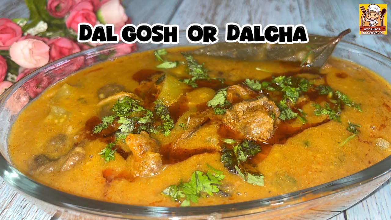 Bombay style Dal Gosh recipe Dalcha recipe daawaton me Banaye mehmano ...