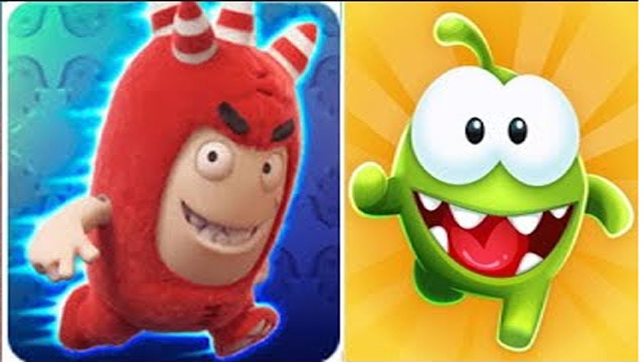 Oddbods Turbo Run vs Om Nom - YouTube