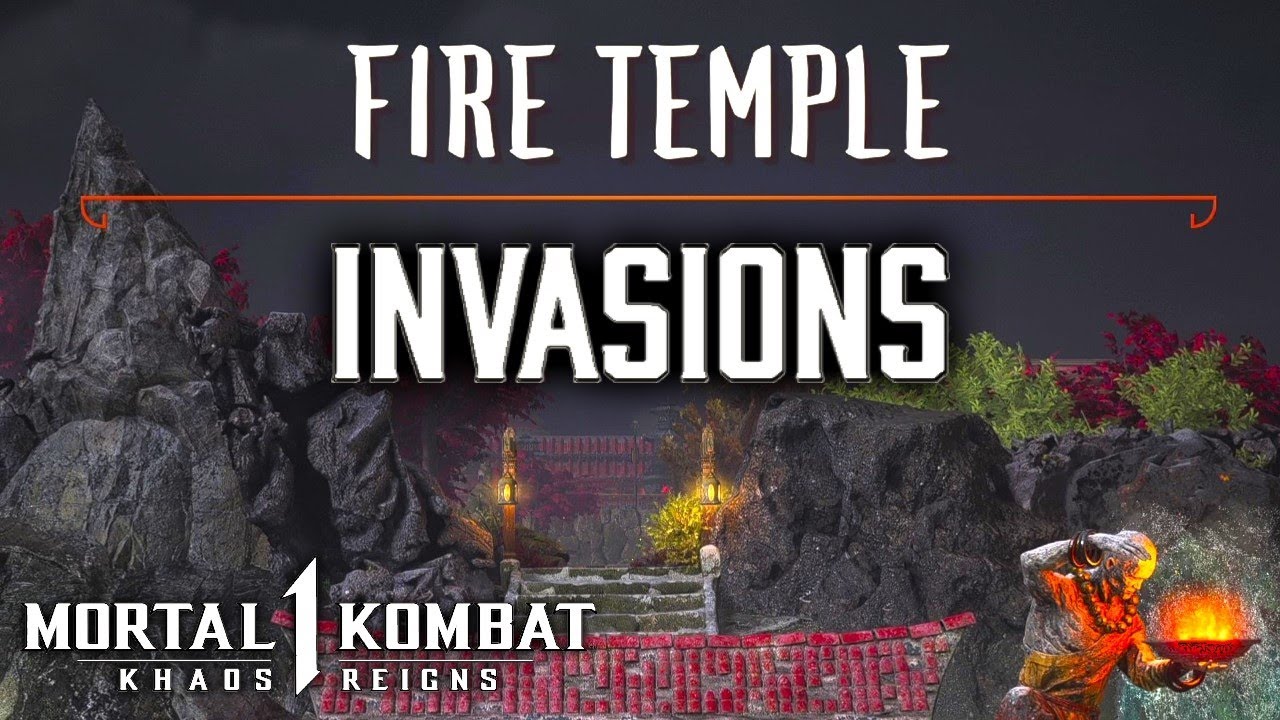 Mortal Kombat 1 - Fire Temple Full Walkthrough (Invasions Season 12 ...