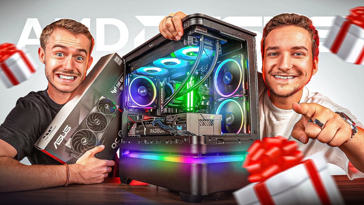 On vous offre un pc gamer full AMD x ASUS à 2200€ ! 🎁 - YouTube