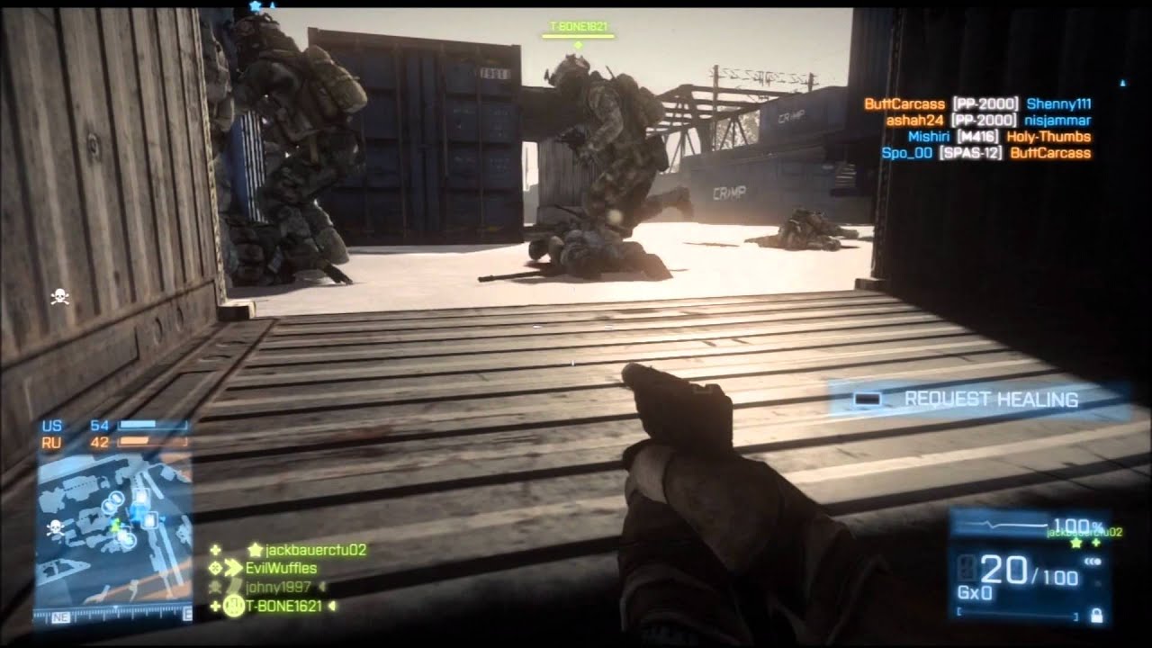 BF3 1080p - Part 16 Commentary (Noshahr Canals Team Deathmatch ...