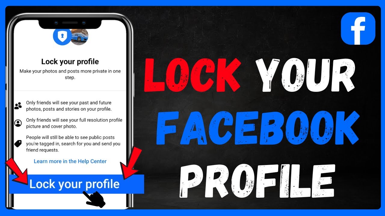 How To Lock Facebook Profile Officially On Mobile 2025 - YouTube