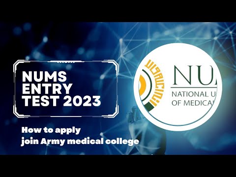 NUMS Registration 2023 || Everything You Need to Know || NUMS Entry ...