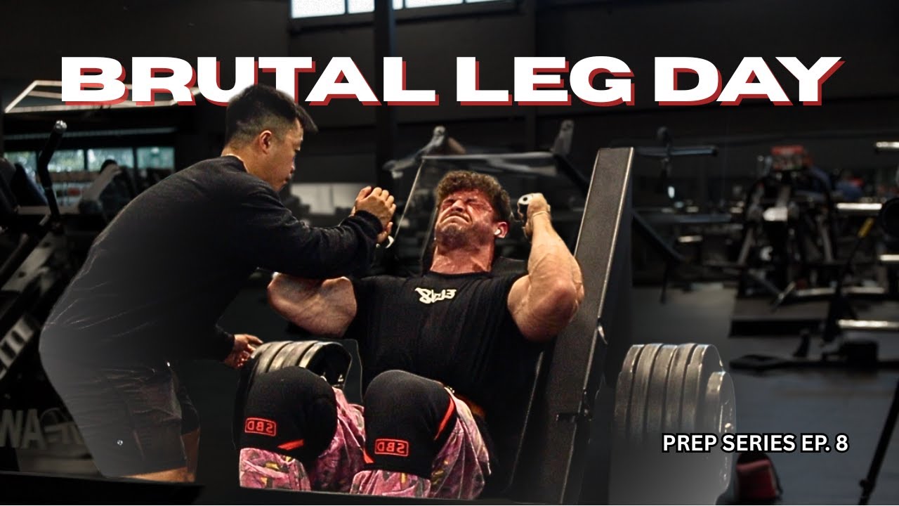 HOW TO GROW YOUR LEGS | HARDEST LEG WORKOUT OF PREP - YouTube