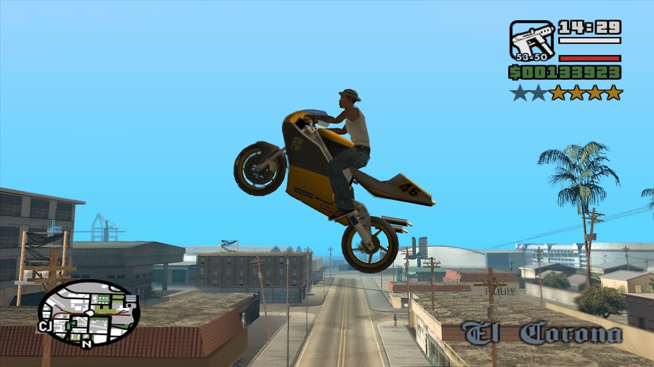 Unique Stunt Jump 6 in 60 seconds - GTA San ANdreas - YouTube