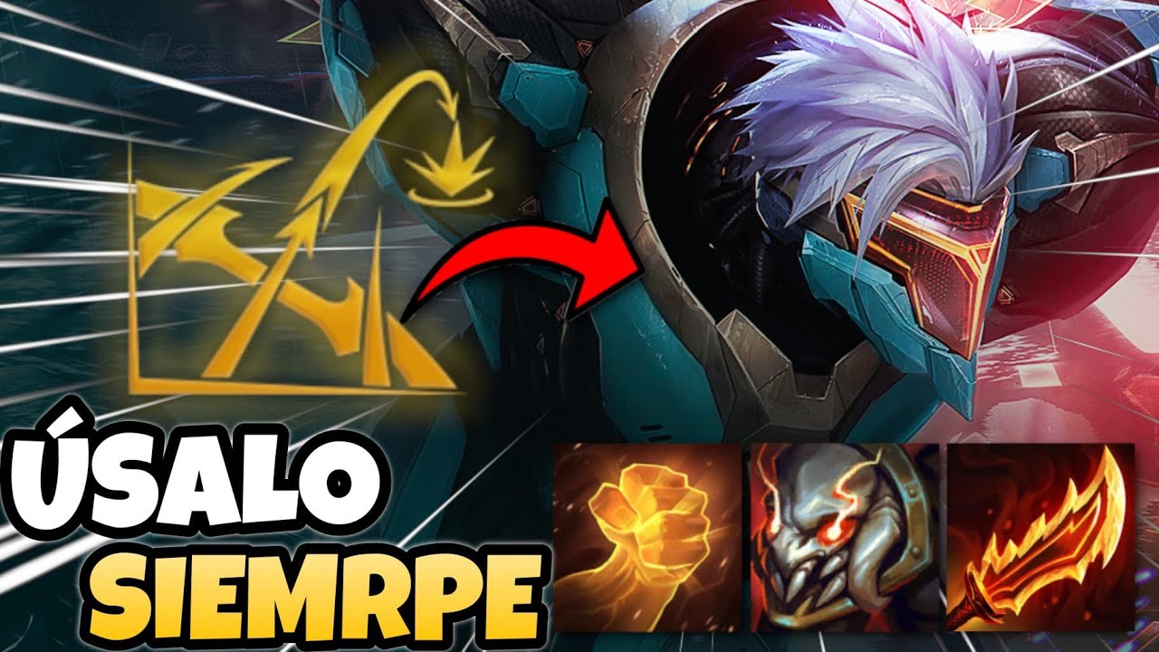 ¿El MEJOR AUMENTO para ZED?🤔| SCOPED WEAPONS está ROTO con ESTA FICHA🔥 ...