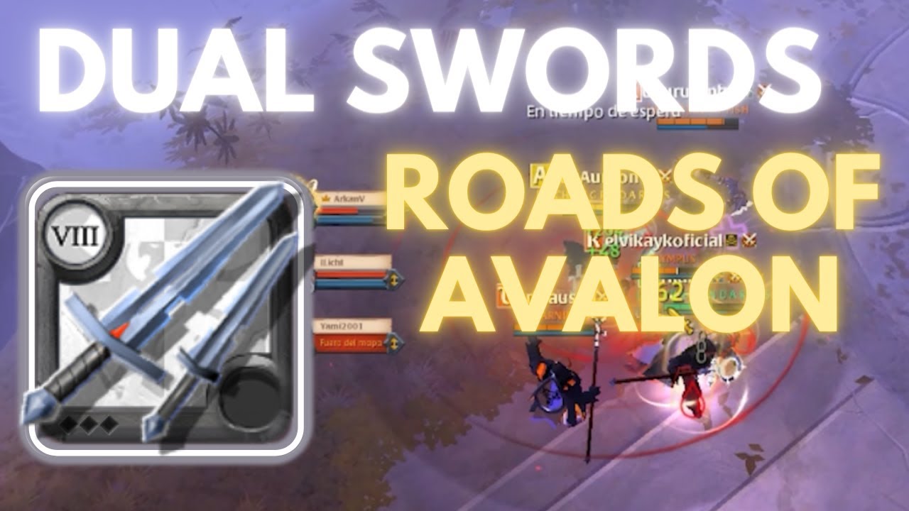 Albion Online Dual Swords Roads of avalon DOS ESPADAS - YouTube