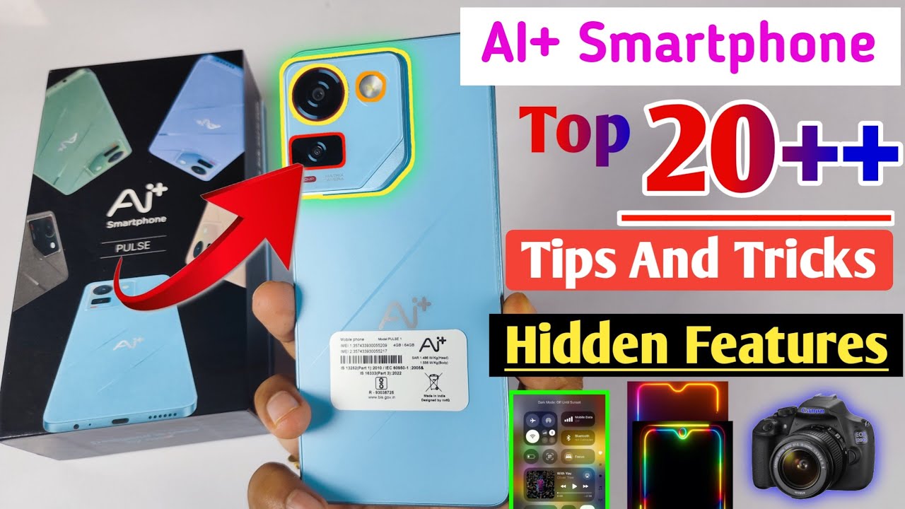 Ai+ pulse smartphone Tips And Tricks / Ai+ pulse Top 20+ Hidden Features / Ai plus pulse ...