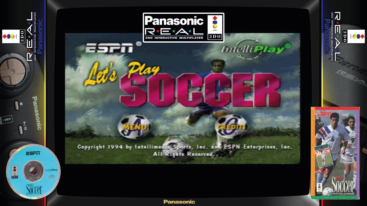 ESPN Let's Play Soccer / Panasonic 3do / Retro ¿Gameplay? - YouTube