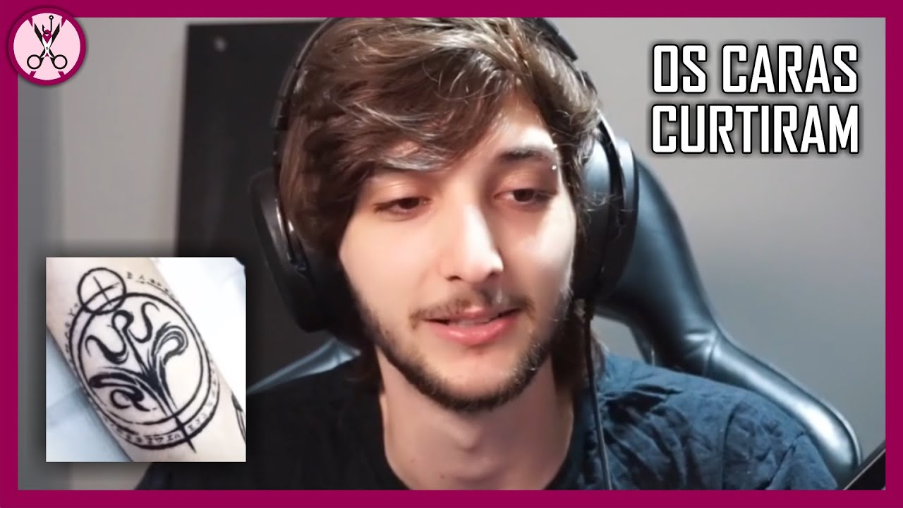 CALANGO MOSTROU SUA TATUAGEM DO RPG AO CELLBIT - YouTube