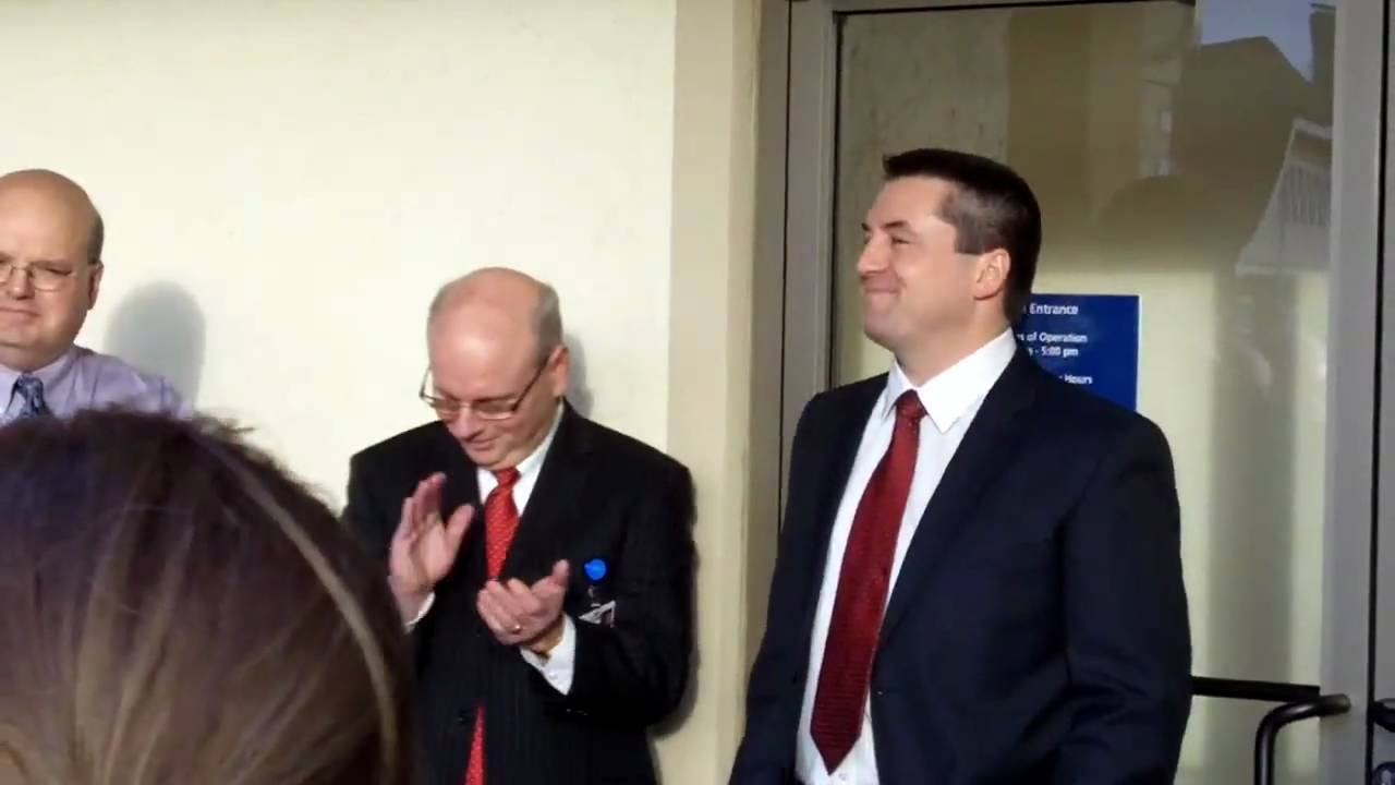 Dr Collins Ribbon Cutting - YouTube