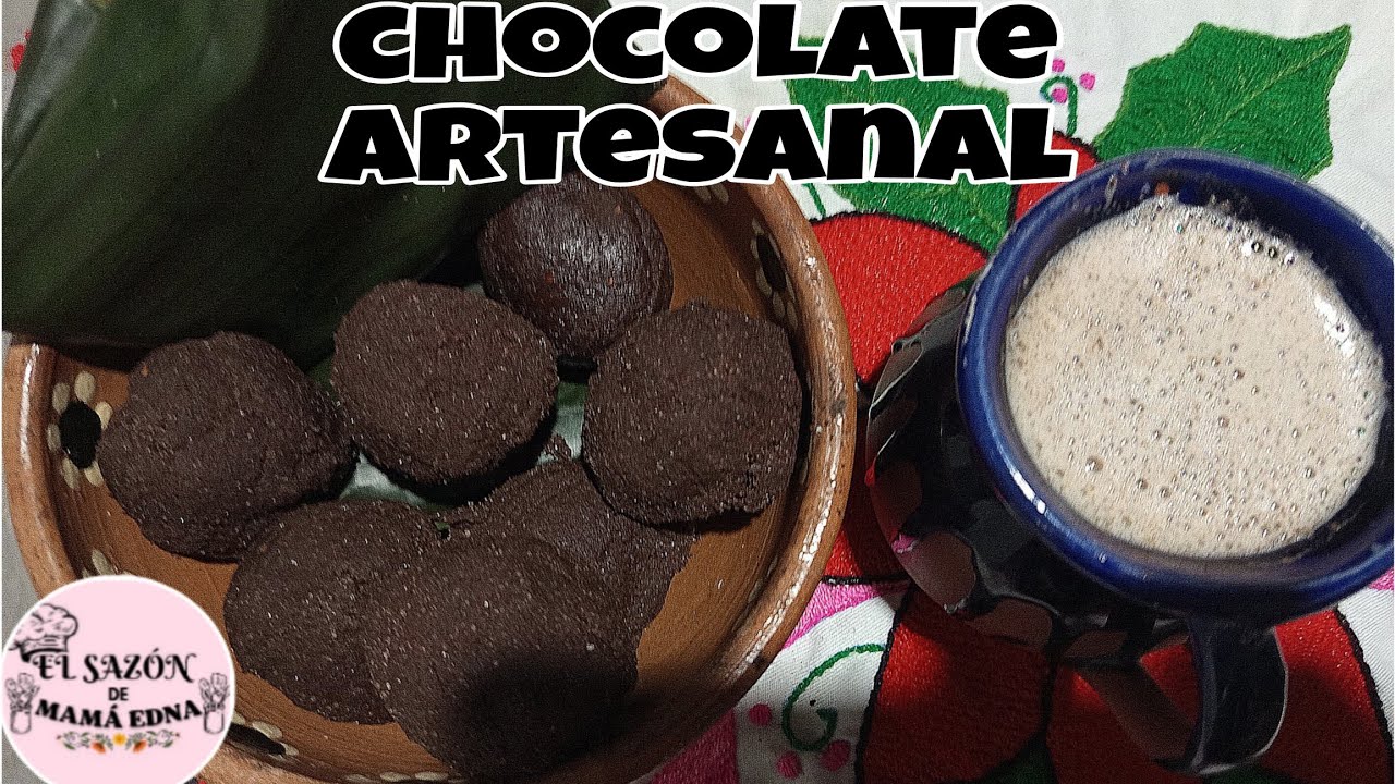 Chocolate artesanal hecho en casa - YouTube