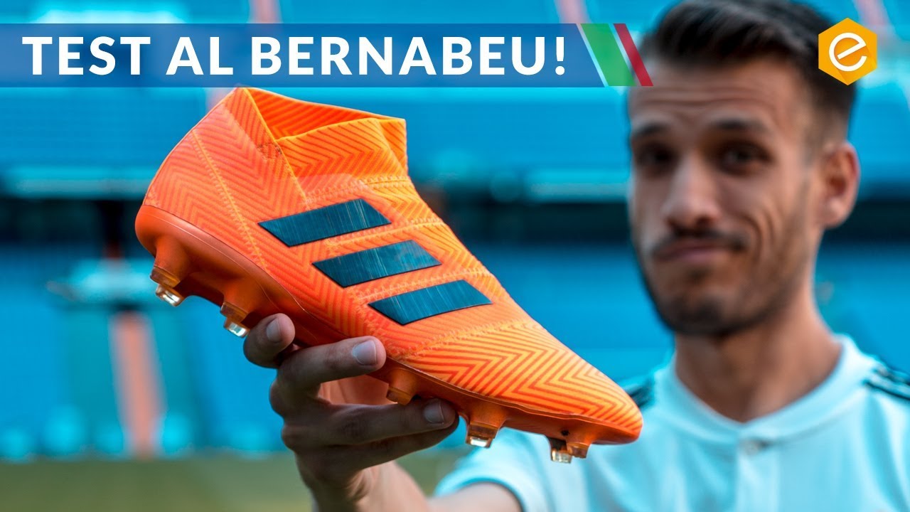 GIOCO AL BERNABEU con ADIDAS Nemeziz 18+ - YouTube