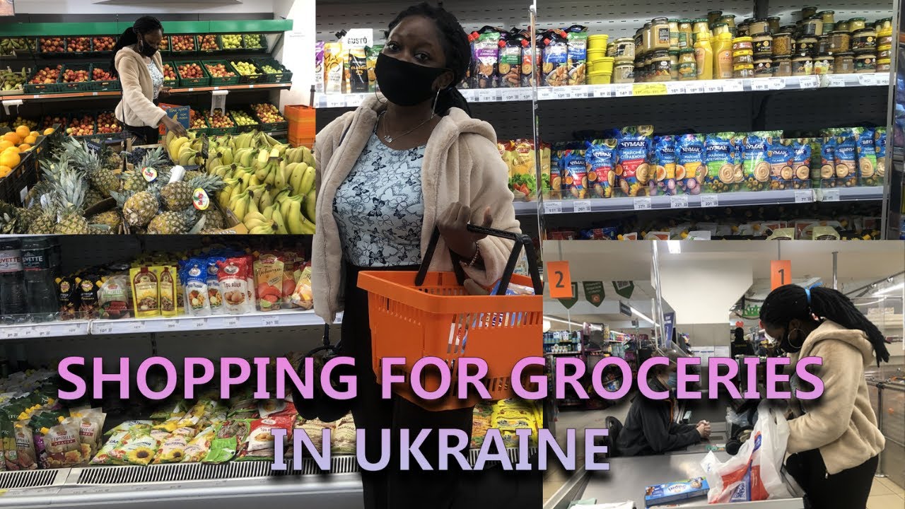 Shopping for groceries in Ukraine .... All you need to know - YouTube