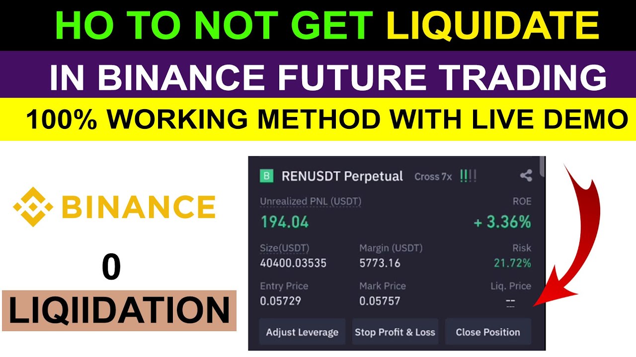 How to Not Get Liquidate in Binance Future Trading | Binance Future ...