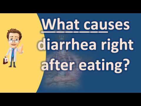 What Causes Explosive Diarrhea Right After Eating
